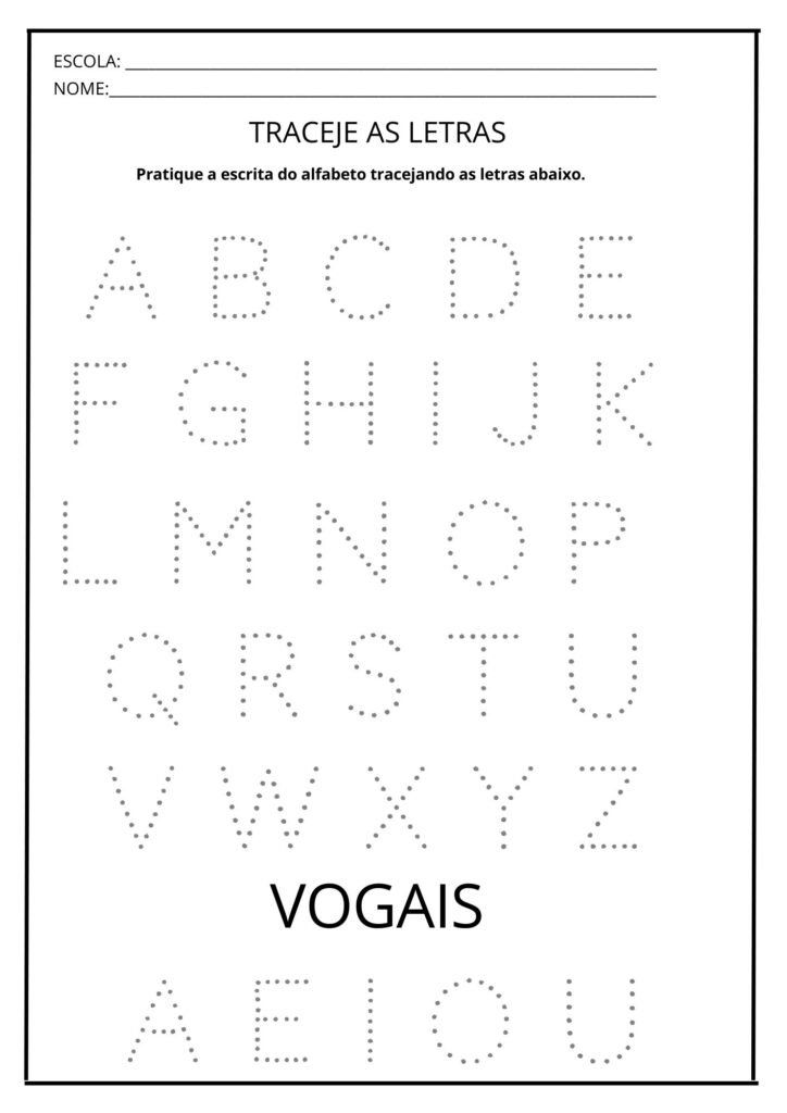 10 Atividades Gratuitas de Traçar, Completar e Realizar a Sequência do ...
