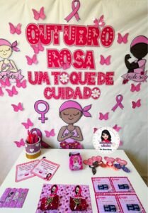 Decore o Ambiente com o Painel de Porta Outubro Rosa