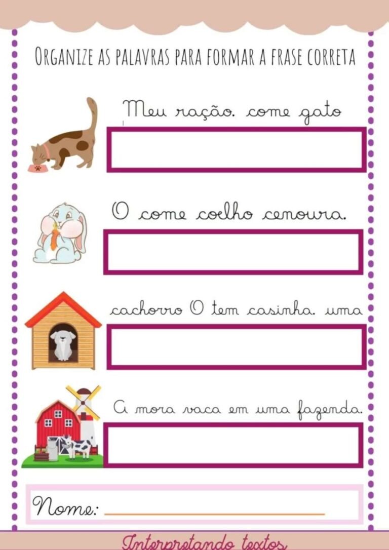 15 Atividades de Letra Cursiva para imprimir 15 Atividades de Letra Cursiva para imprimir