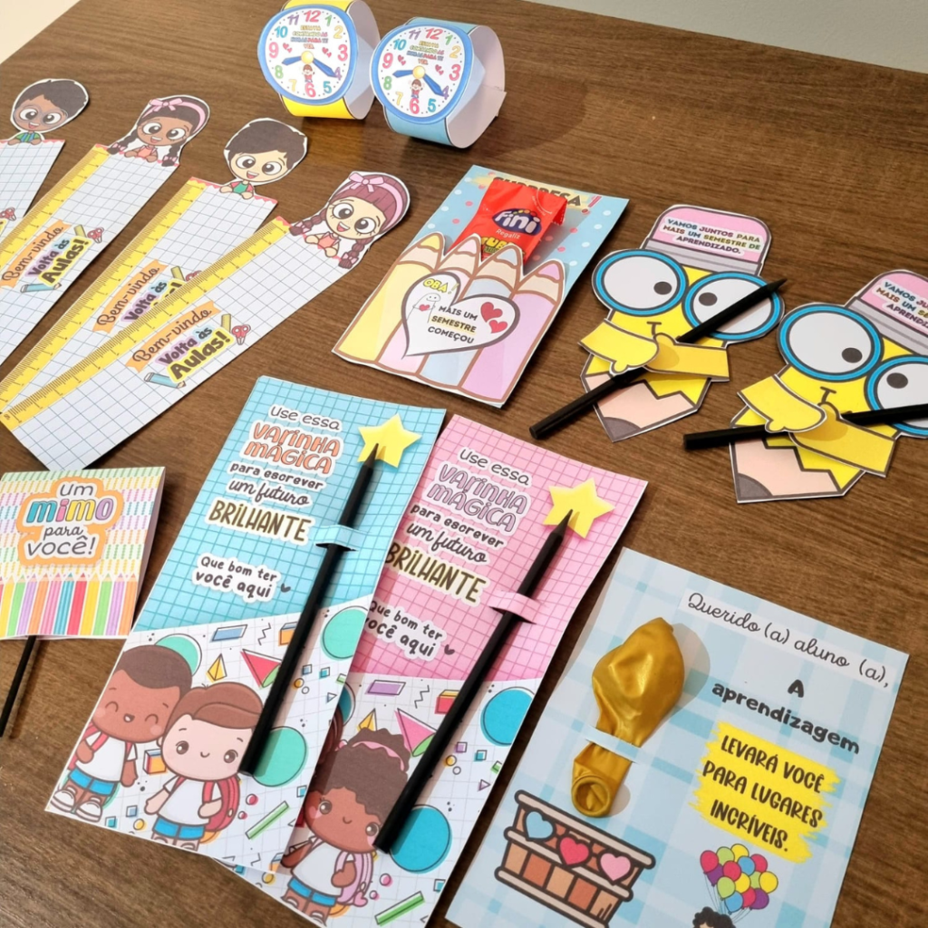 LEMBRANCINHAS VOLTA ÀS AULAS