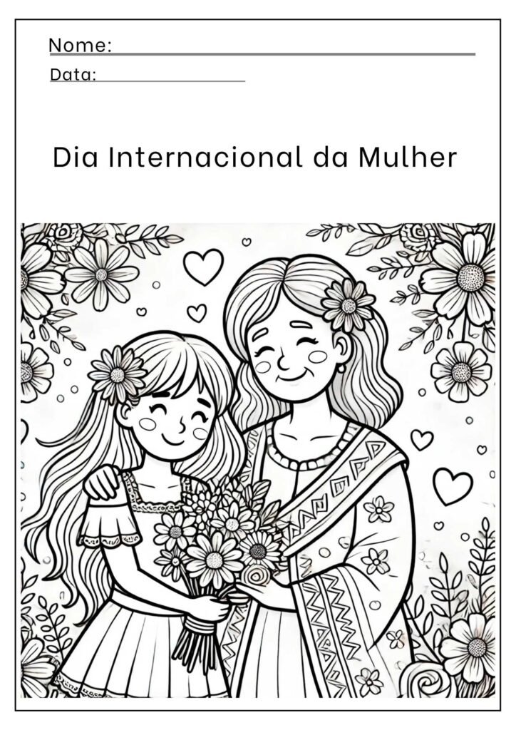 A Origem do Dia da Mulher e Atividades